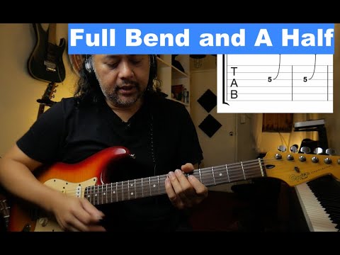 Guitar lesson - String bends for absolute beginners part 1 - YouTube