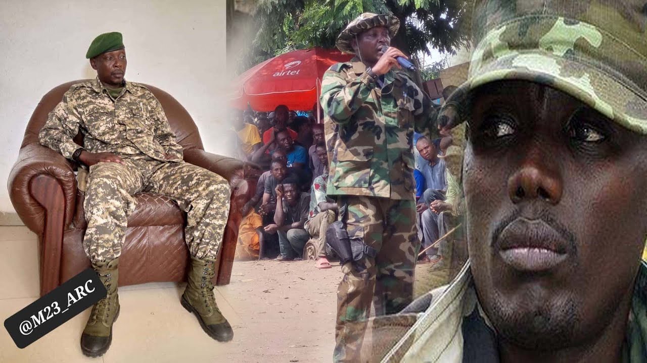 M23 - IKIGANIRO NA Major WILLY NGOMA - AVUZE UBURYO BITEGUYE INGABO ZA ...