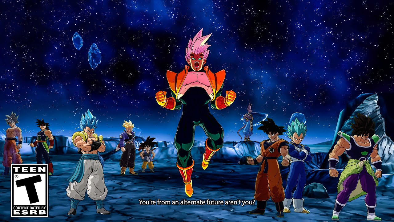 BABY MEETS DBS SAIYANS! DRAGON BALL FighterZ SUPER Baby 2 Vegeta All ...