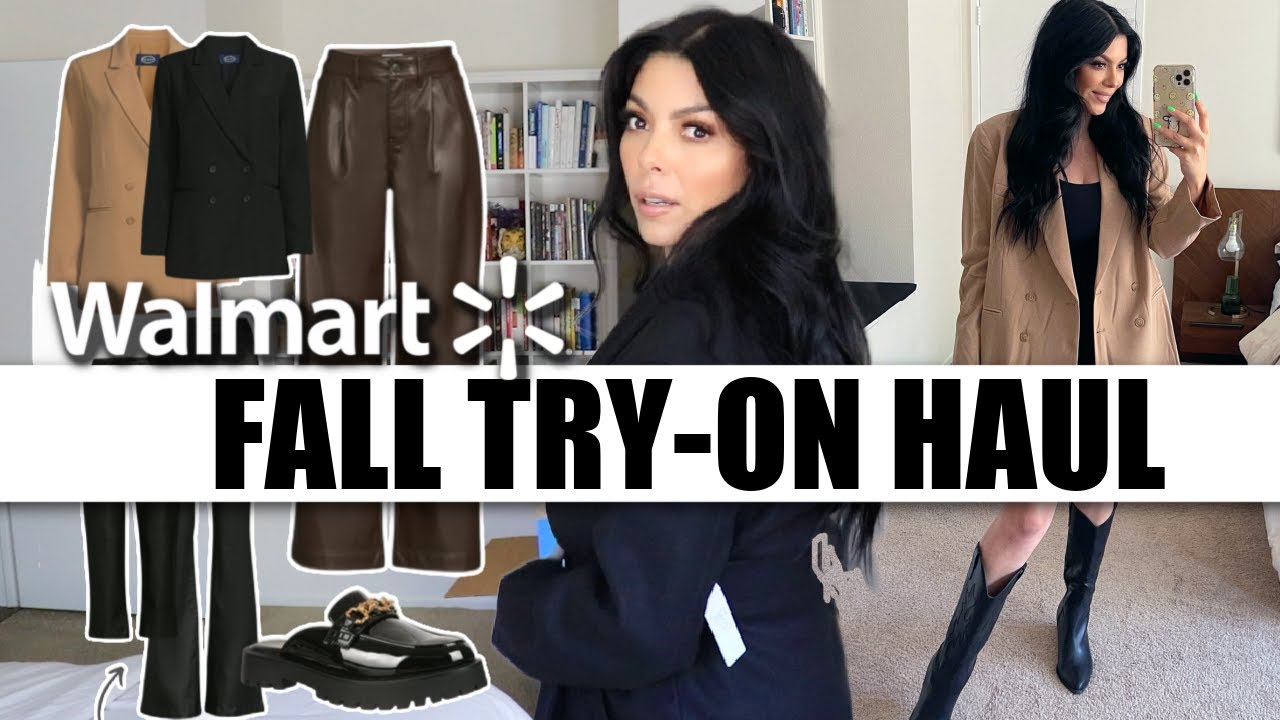 Walmart Fall Fashion Try On Haul 2023: THE CUTEST CLOTHES EVER - YouTube