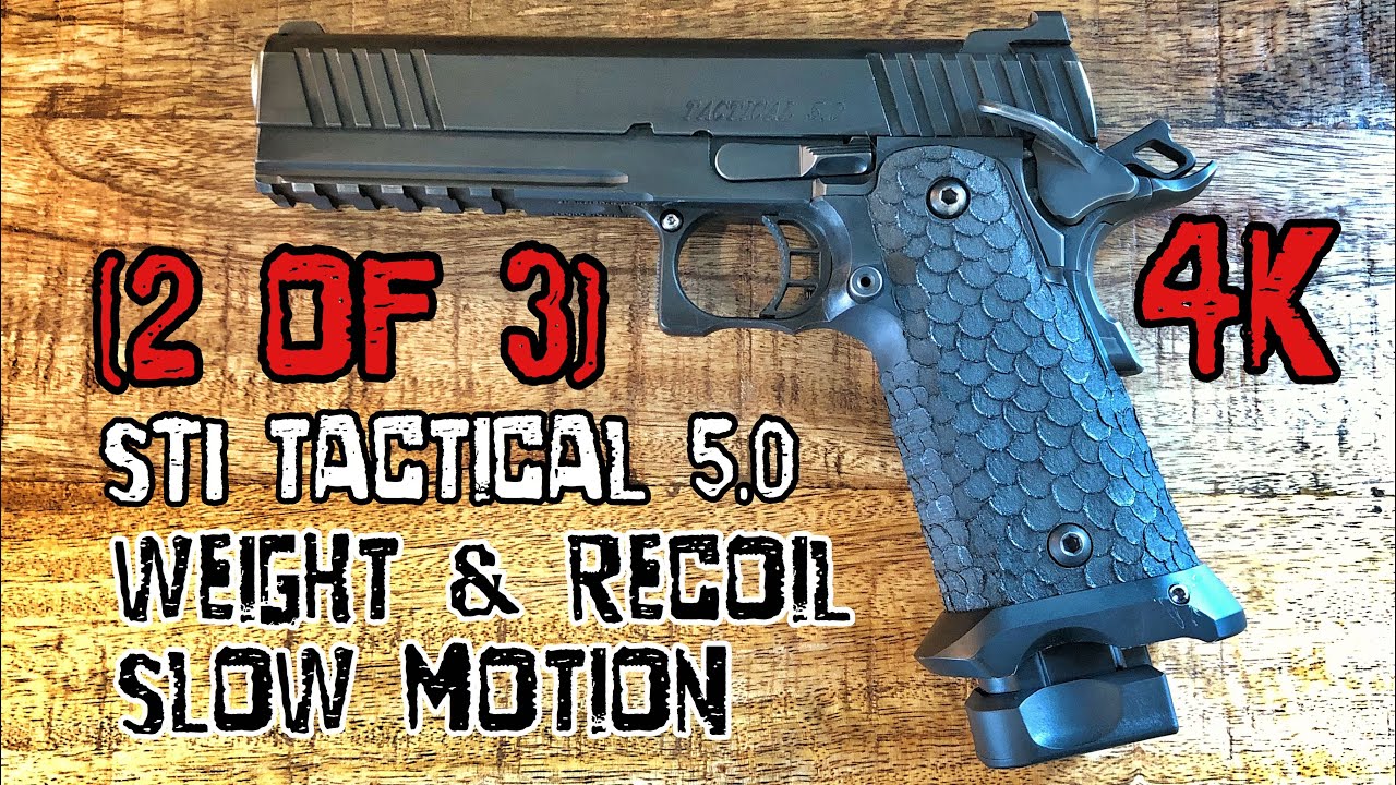 Police Duty STI Tactical 5.0 Weight + Recoil 【Gun12】 - YouTube