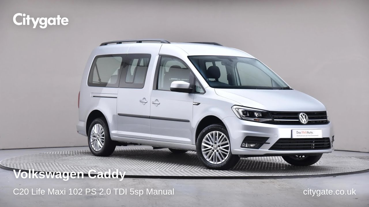 Volkswagen Caddy - C20 Life Maxi 102 PS 2.0 TDI 5sp Manual - Citygate ...