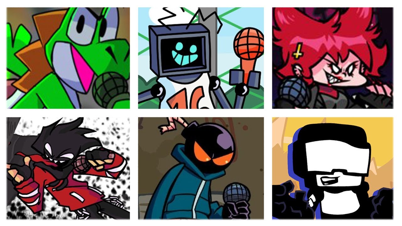 FNF VS Yoshi - Flower-Garden Except Different Characters Sing It ...