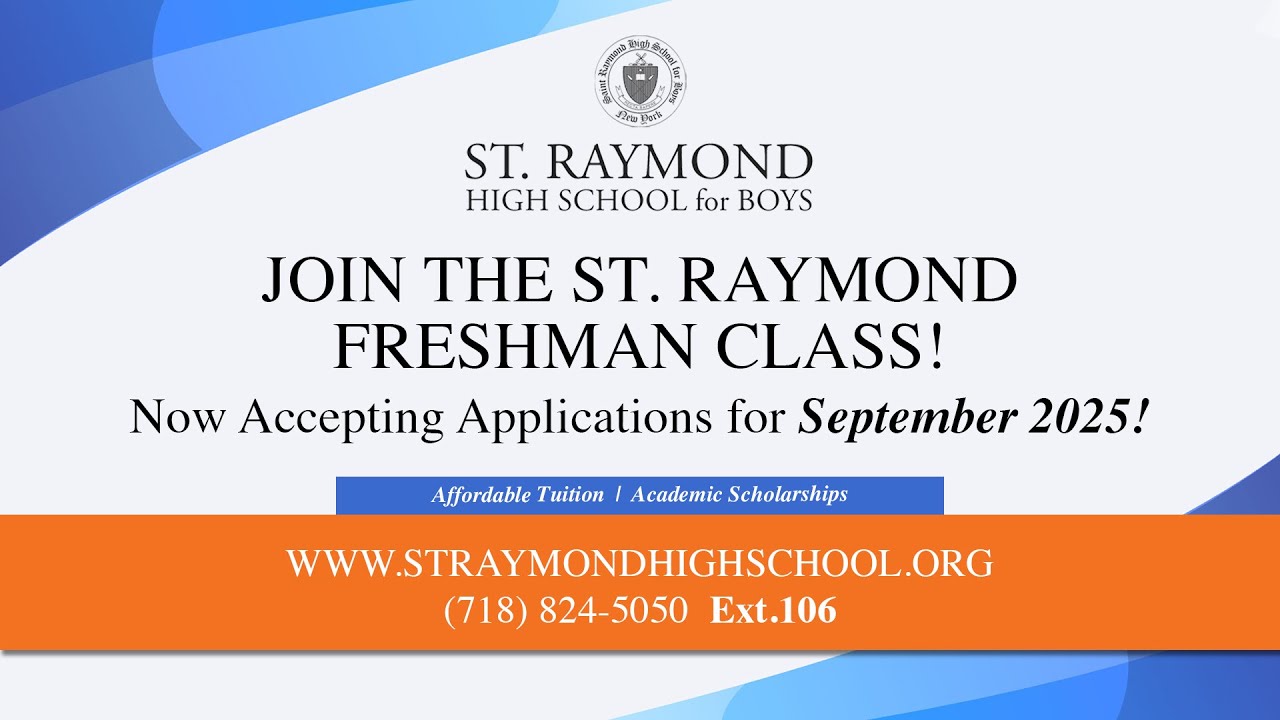 St. Raymond High School for Boys - Commercial 2025 - YouTube