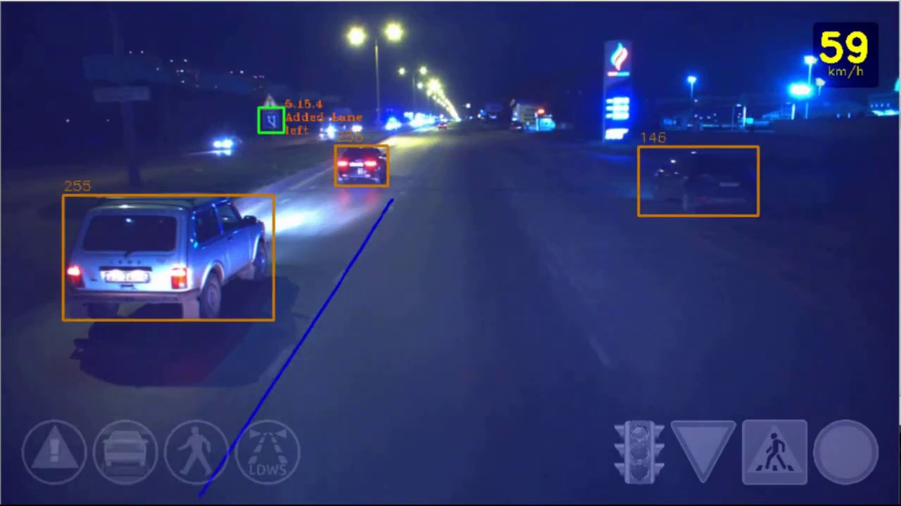 Cognitive Night Pilot - autonomous driving at night - YouTube