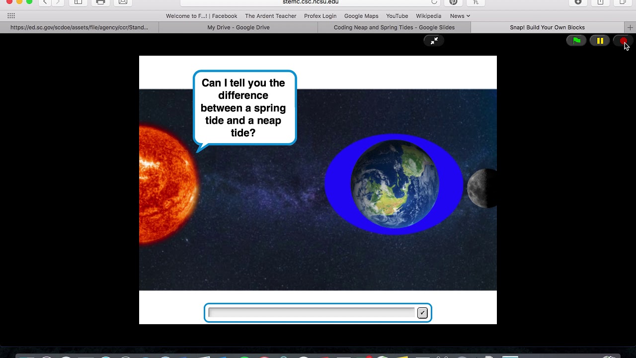 Tides Program Screen Record - YouTube