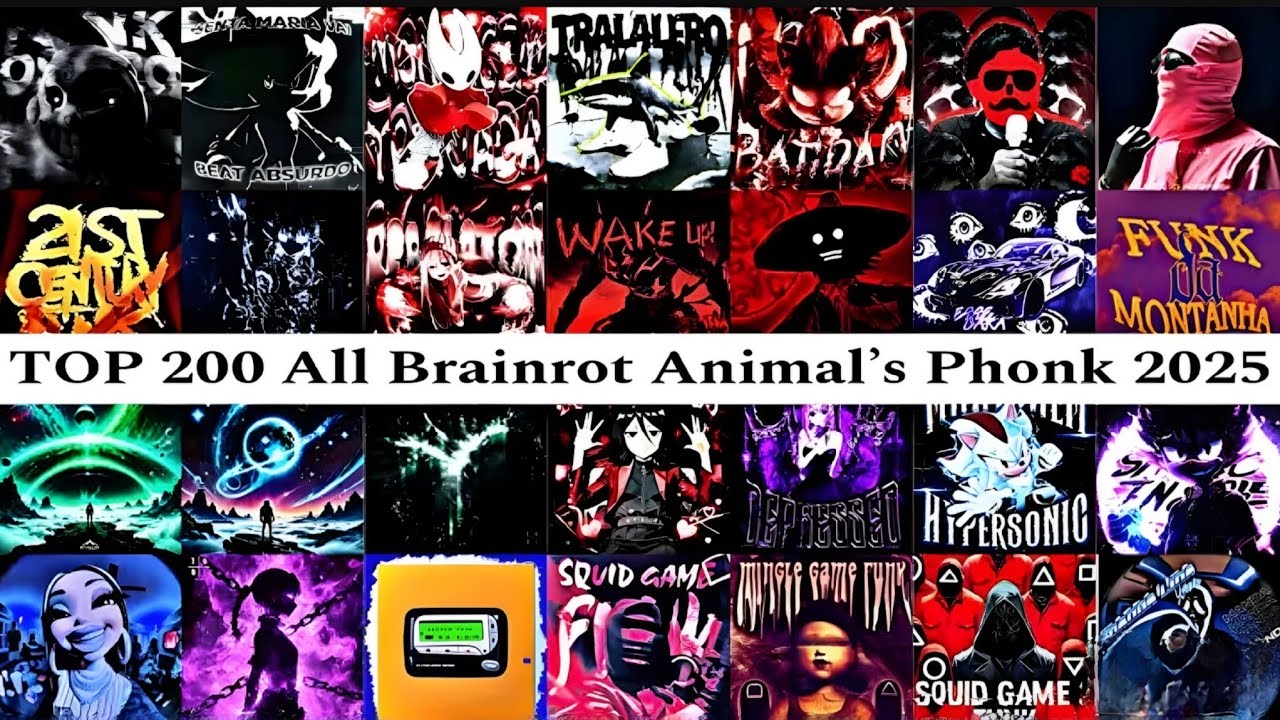 TOP 200 Brainrot Animal Phonk 2026 ⚡ Ultimate Brazilian Funk x Phonk ...