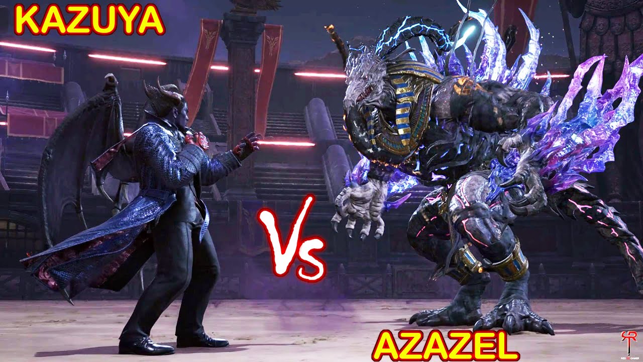 TEKKEN 8 | Devil Kazuya Vs Azazel | Kazuya Steal Azazel's Power |# ...