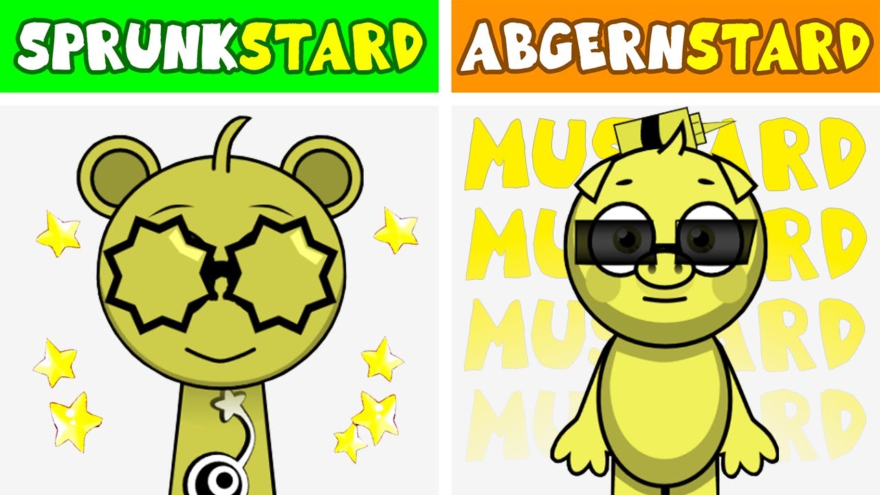 Incredibox Sprunkstard & Abgerny but Mustard | Sprunkstard VS ...