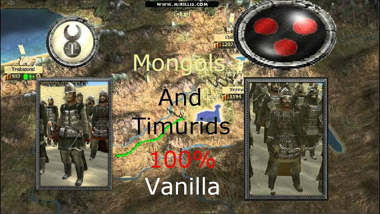 How To Unlock Mongols and Timurids Medieval 2 Total War | 100% Vanilla ...