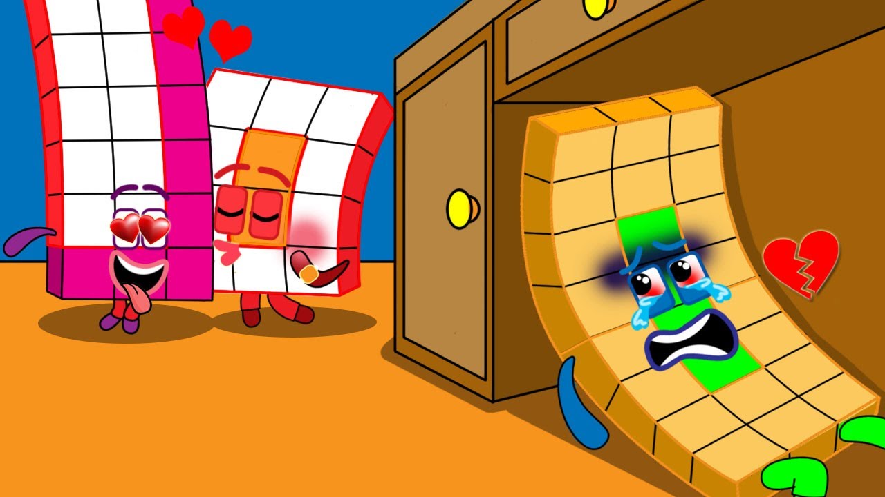 Oh No! Numberblocks 24 feel broken heart | Numberblocks fanmade ...