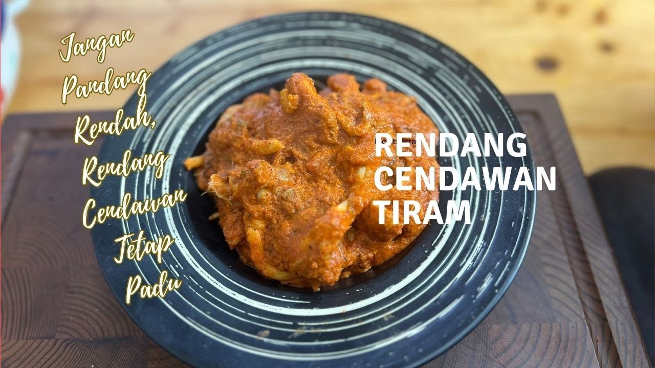 Rendang Cendawan Tiram | Kalau Tak Percaya Cendawan Boleh Jadi Rendang ...