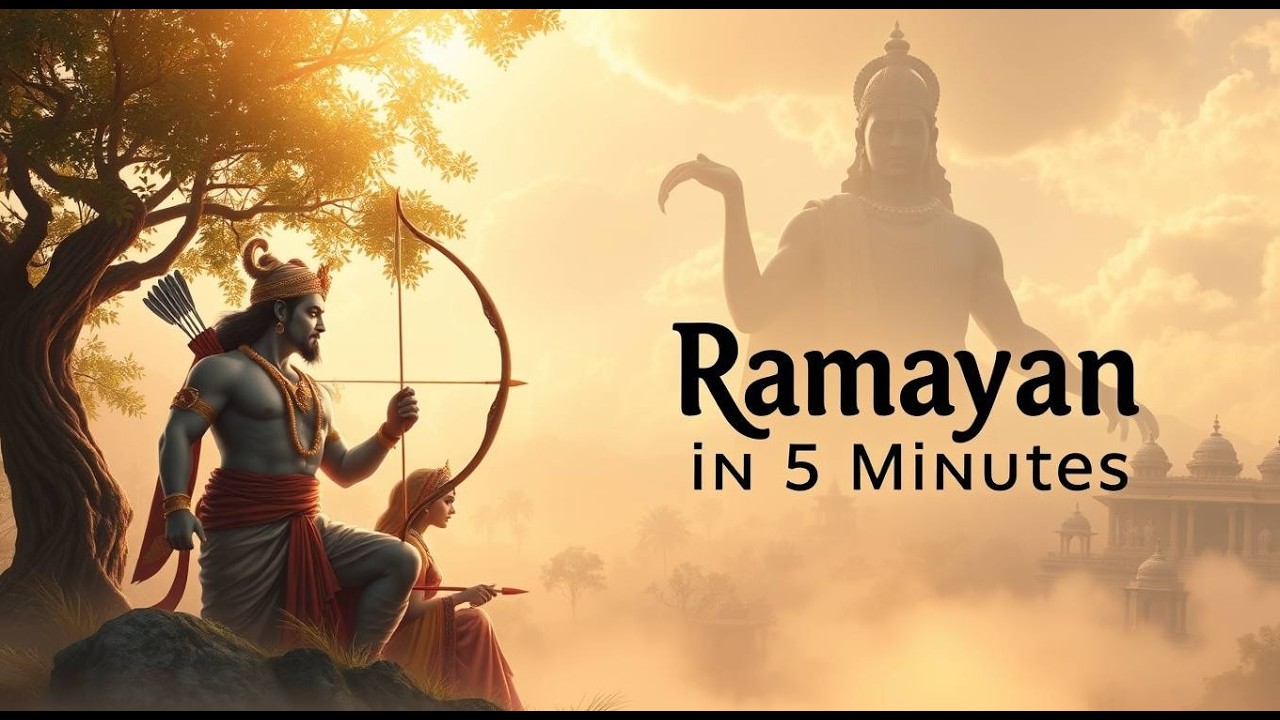 Ramayan in 5 Minutes | AI Generated Ancient Epic | Complete Story ...