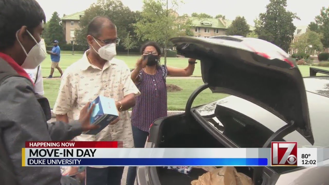 Move-in day at Duke University - YouTube
