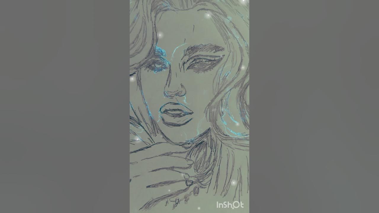 My New Drawing Transition ♥️😄#shorts#drawings - YouTube