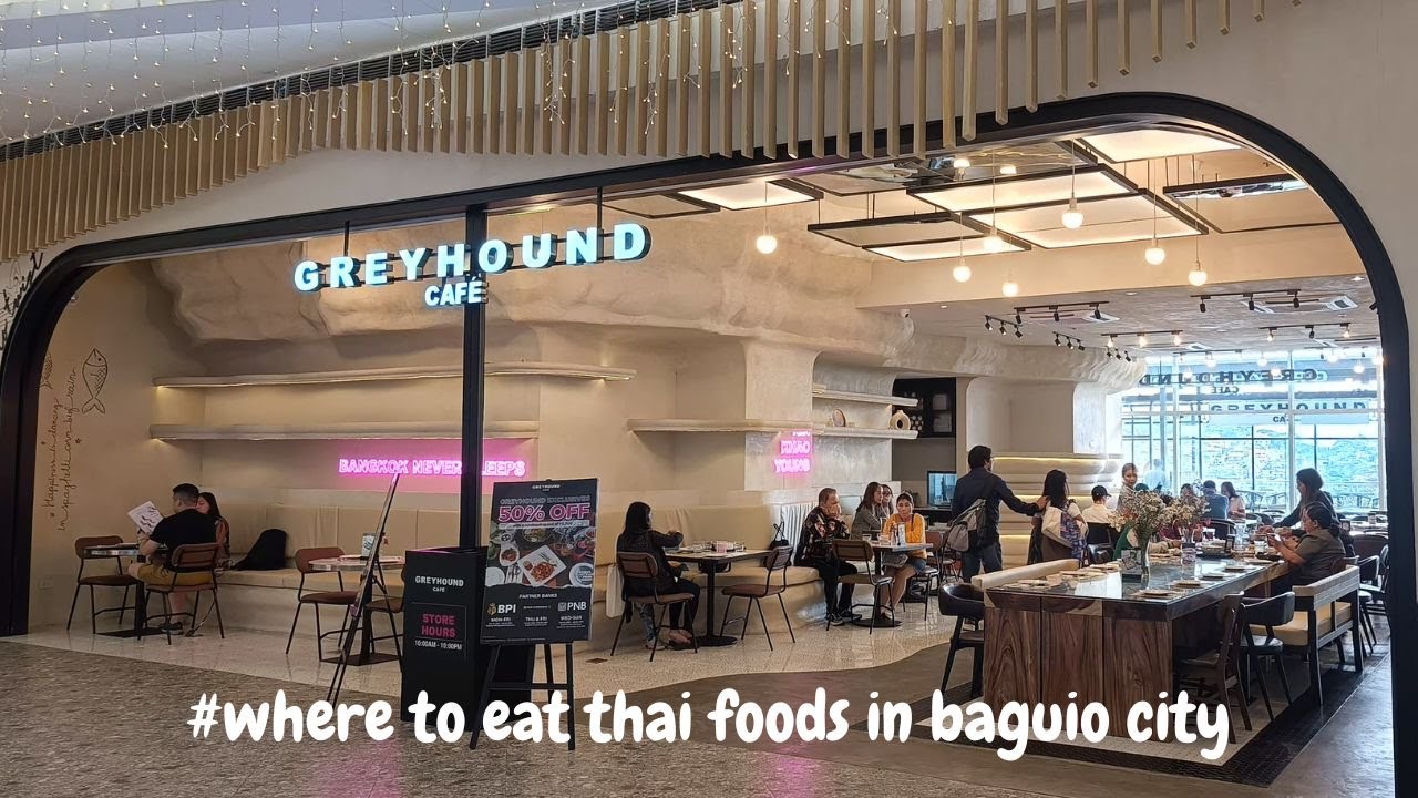 GREYHOUND CAFE 🍲🍝🥣🍴🥢☕🍰 😋 SM BAGUIO - YouTube