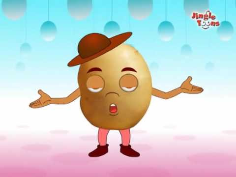 Vegetable Rhymes Potato English for kids by Jingle Toons Nursary Rhymes ...
