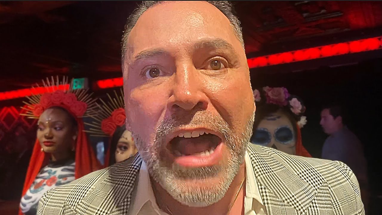 De La Hoya calls Devin Haney SHOT FIGHTER & CLOWNS him for lawsuit ...