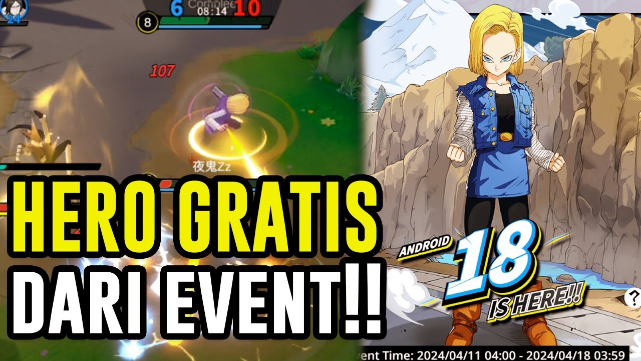 AKHIRNYA Dapat Juga!! Kita Cobain Hero Baru ANDROID 18!! - Jump ...