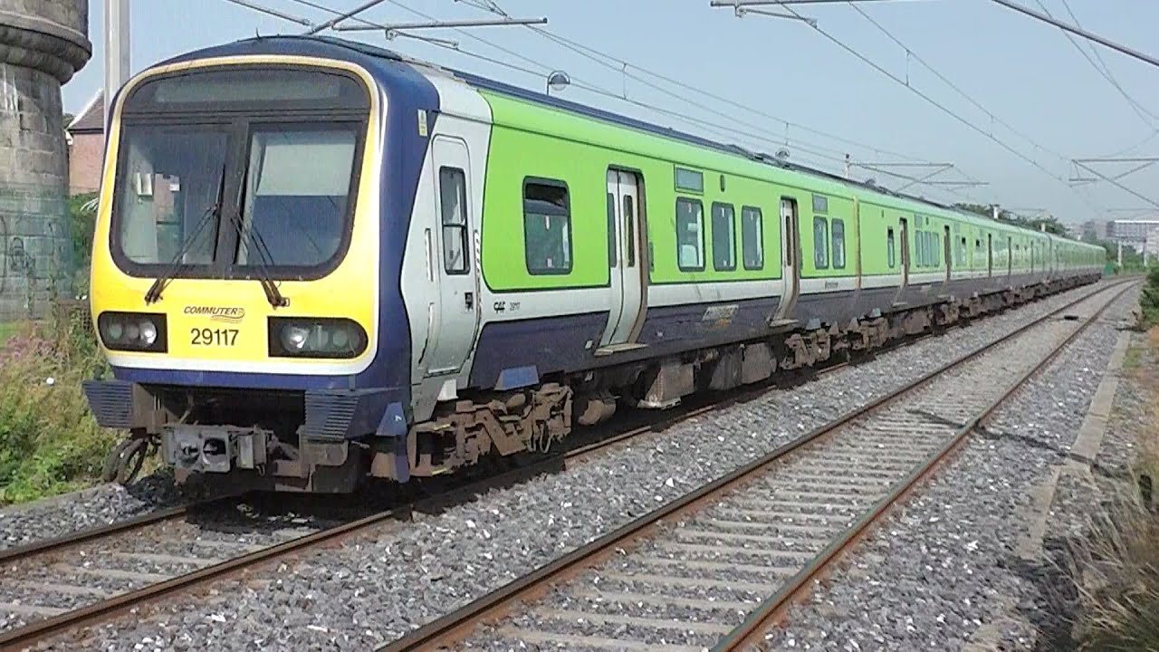 IE 29000 Class DMU number 29117 - Booterstown, Dublin - YouTube