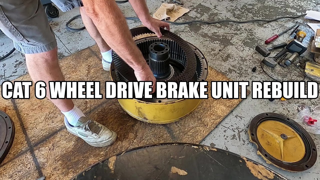 Caterpillar 735 Off-Road Haul Truck Wheel/Brake Assembly - YouTube