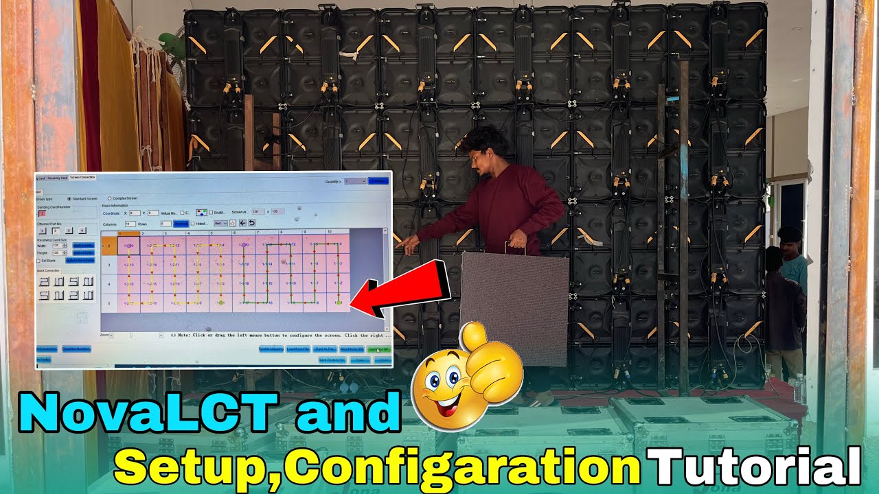 NovaLCT setup, Configuration telugu tutorial - YouTube