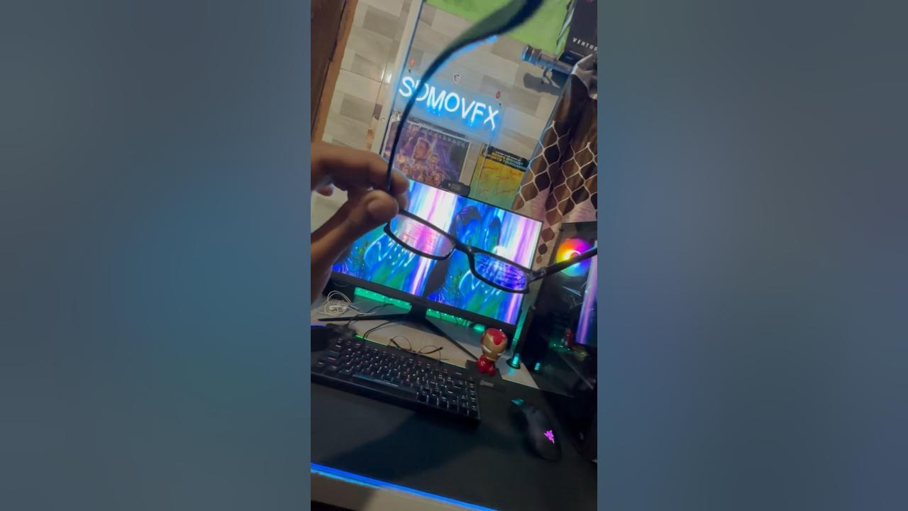 How to Make 3D Glasses 👓 At Home #3d #diy #tech #shorts - YouTube