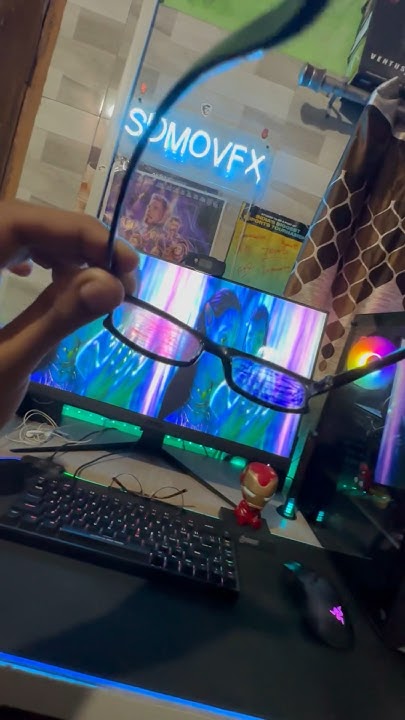 How to Make 3D Glasses 👓 At Home #3d #diy #tech #shorts - YouTube