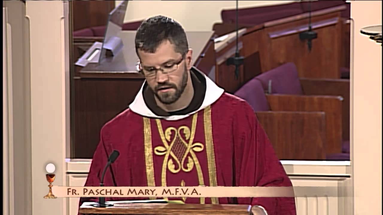 Daily Catholic Mass - 2015/04/24 - Fr. Paschal Mary - YouTube