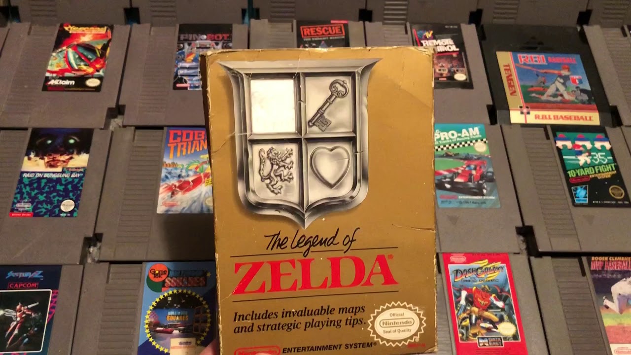 The Legend of Zelda Nintendo NES 1980s 80s Then 80s Now - YouTube