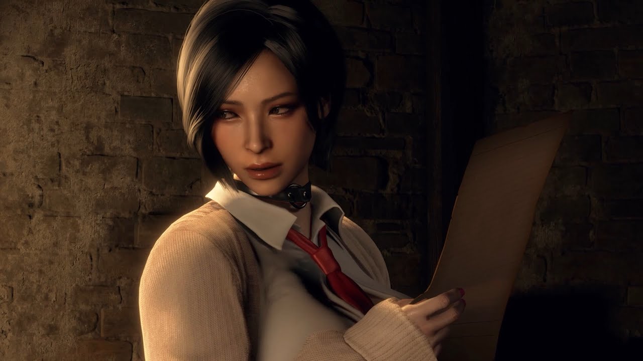 RESIDENT EVIL 4 REMAKE | Ada ELITE Schoolgirl - No Jacket - YouTube