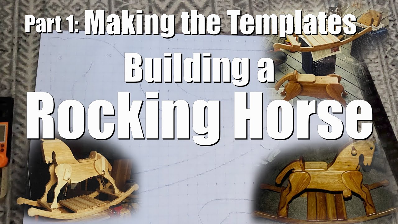 Building a Rocking Horse Step 1, Drawing and Transferring Templates to ...