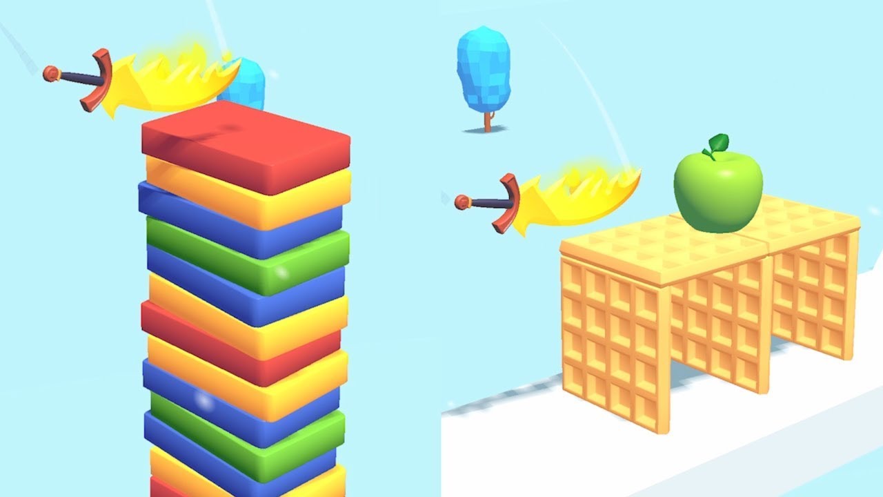 Slice Master! Very Satisfying And Relaxing ASMR Slicing Game - YouTube