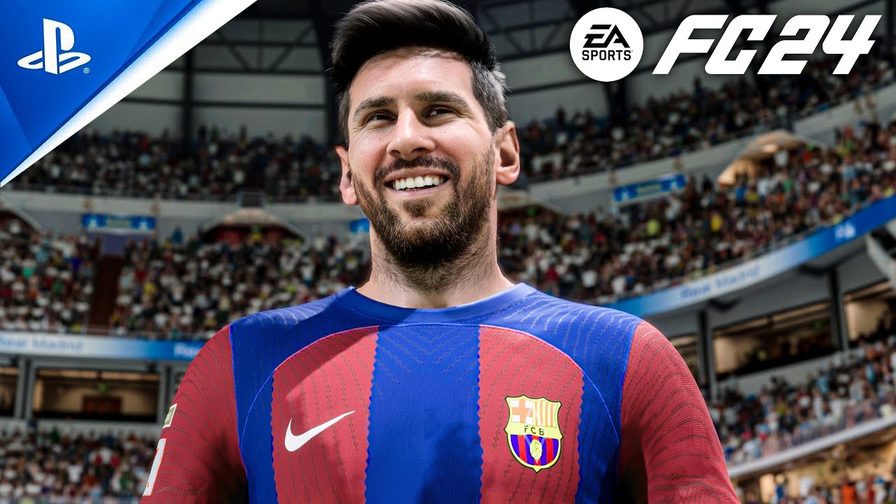 FC 24 | Real Madrid vs Barcelona - El Clasico ft. Messi | 4K - YouTube