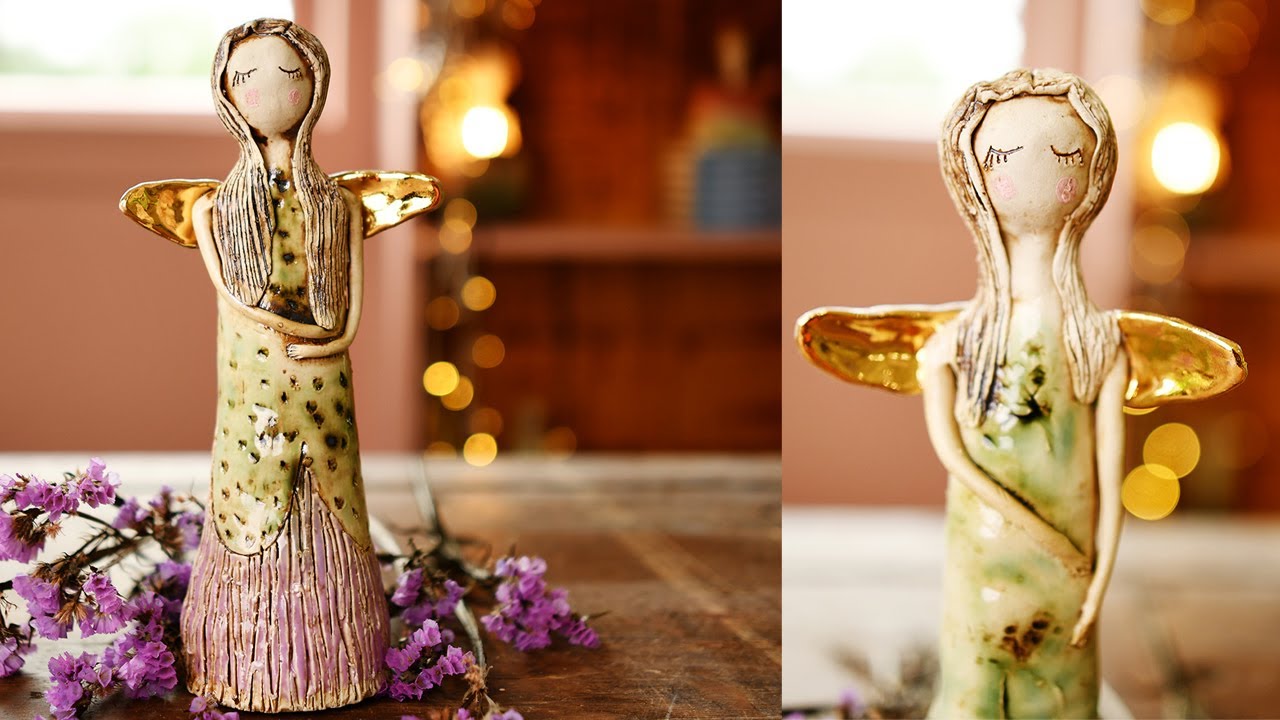 Transforming Clay into a Magical Ceramic Fairy - YouTube