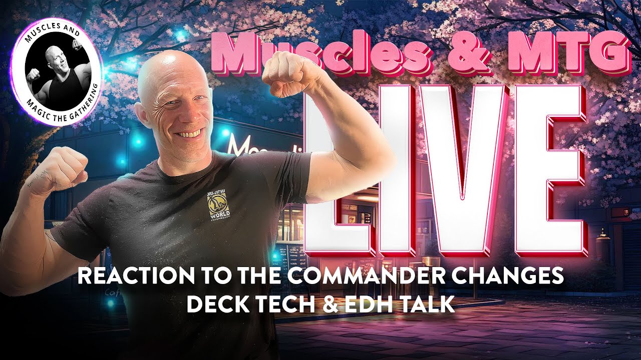 MTG Live: Live Reaction To Commander Announcement & Deck Tech - YouTube