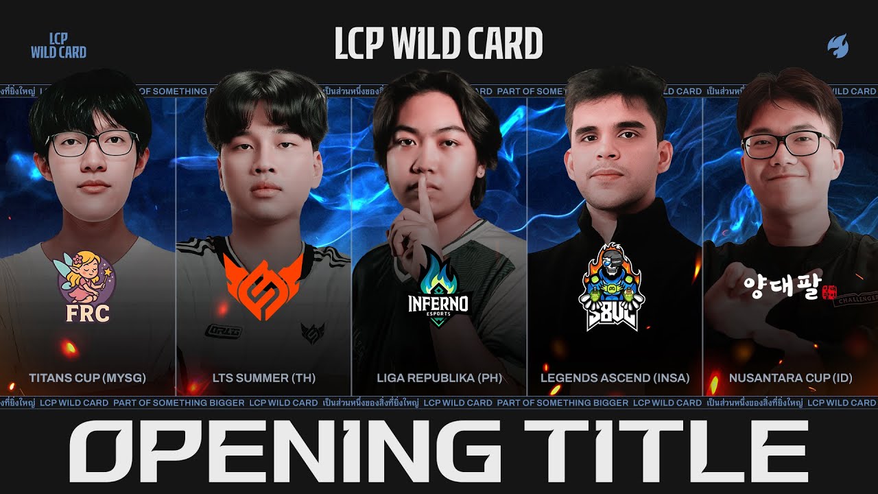 LCP Wild Card Playoffs Opening Title - YouTube