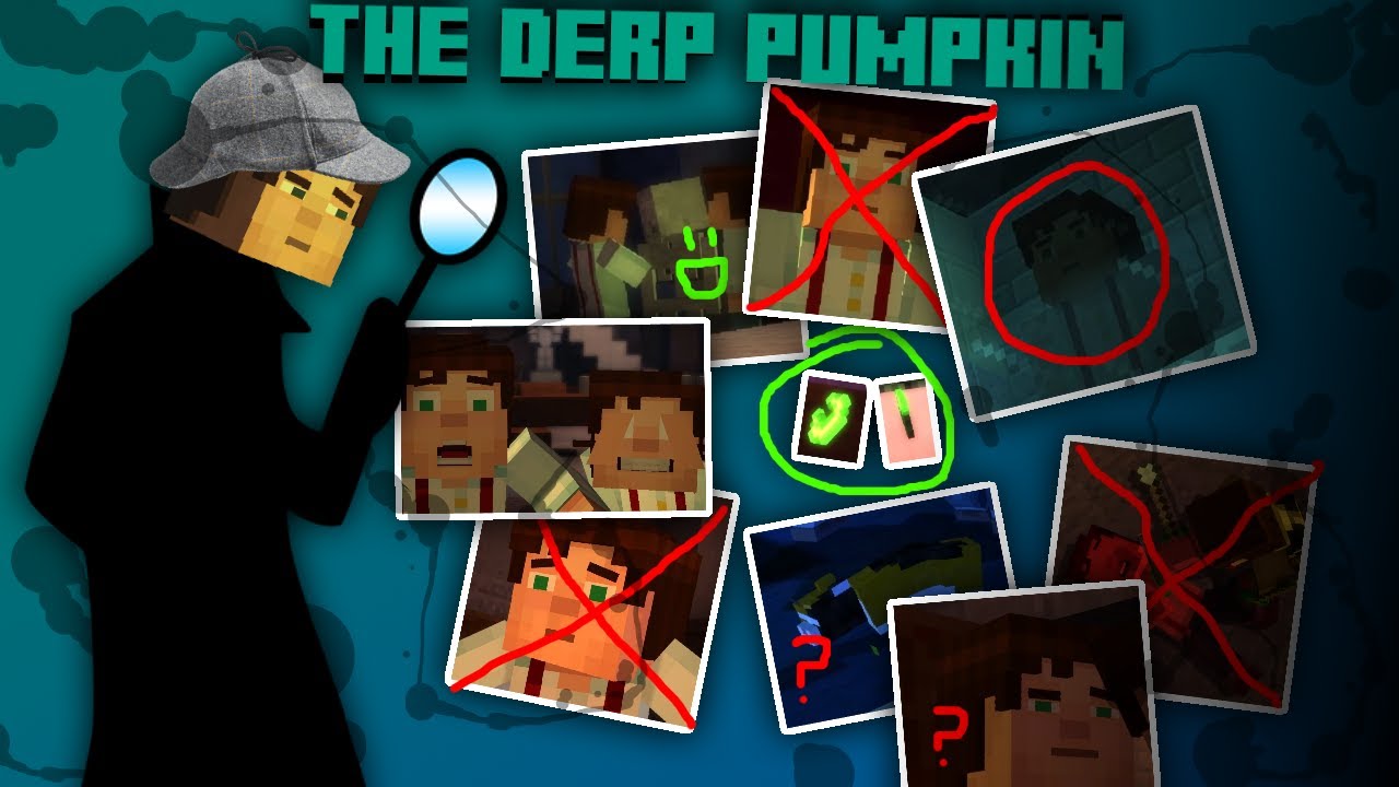 #RandomVideos - The Derp Pumpkin (Minecraft Story Mode SPOILERS) - YouTube