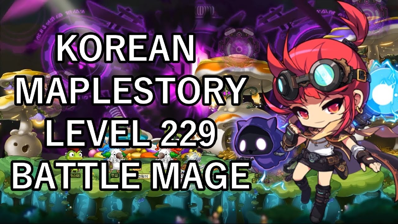My Second Main! MapleStory Level 229 Battle Mage Gear & Weekly Bossing ...
