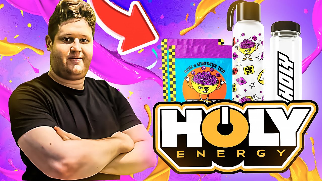 NEW HOLY ENERGY DRINK - DECOUVERTE DE LA NOUVELLE SAVEUR ! - YouTube