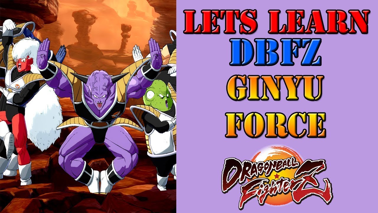 Lets learn DBFZ! - How Captain Ginyu uses the Ginyu Force - YouTube