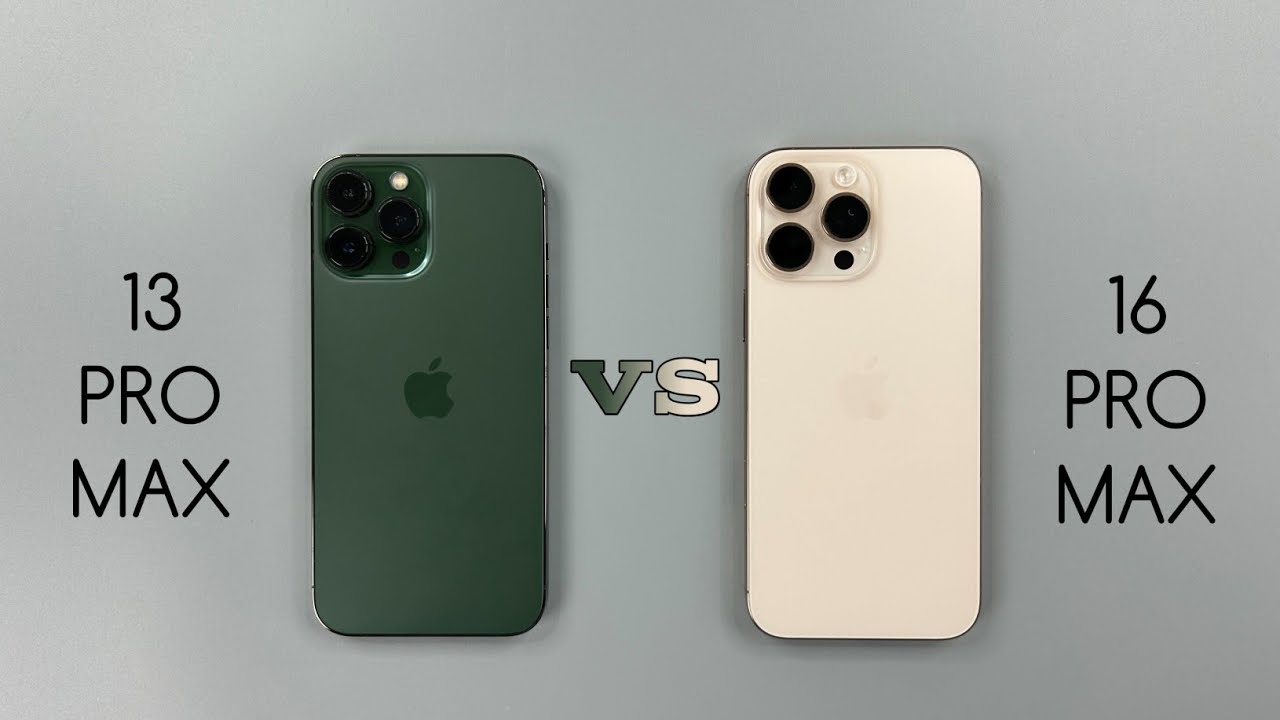 iPhone 13 Pro Max Vs 16 Pro Lax Speed Test & Camera Comparison - YouTube