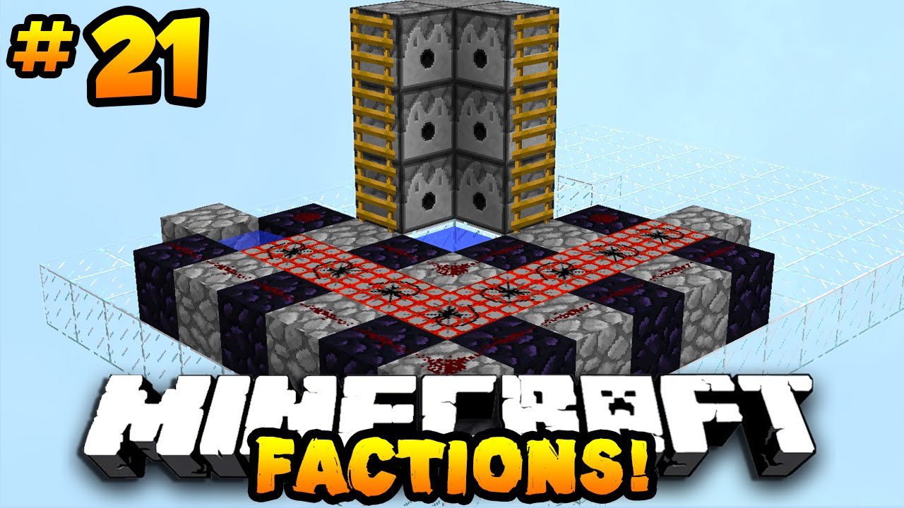 Minecraft FACTIONS VERSUS "IG CORNER CANNON RAID!" #21 w/ PrestonPlayz ...
