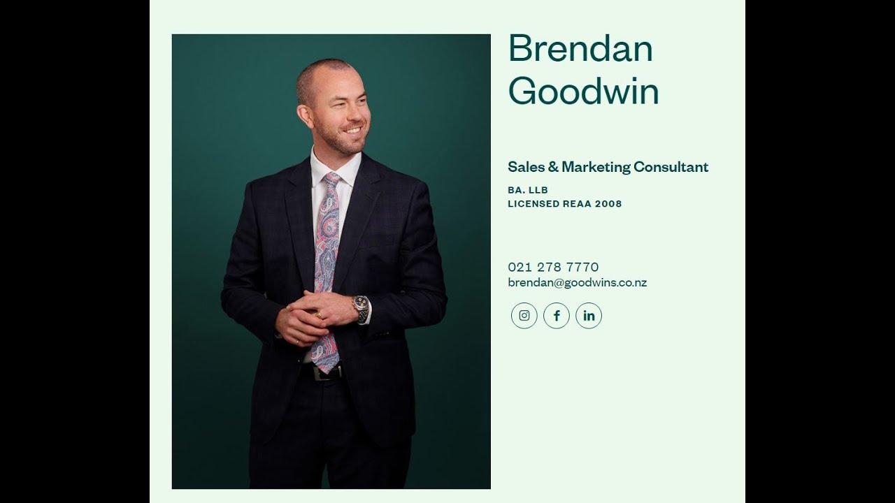 Brendan Goodwin About Me - YouTube