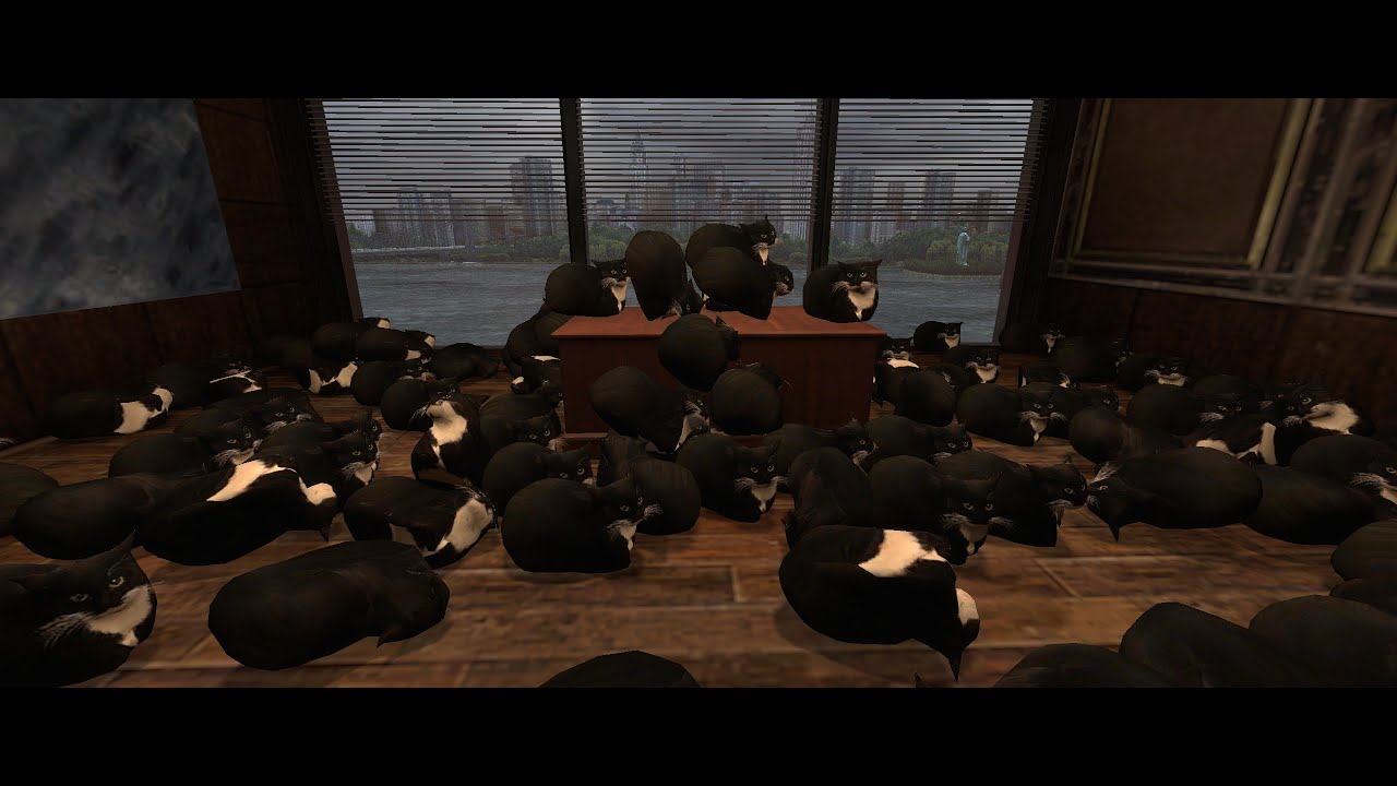 Come with us Collecting cats While running from MONSTERS! - YouTube