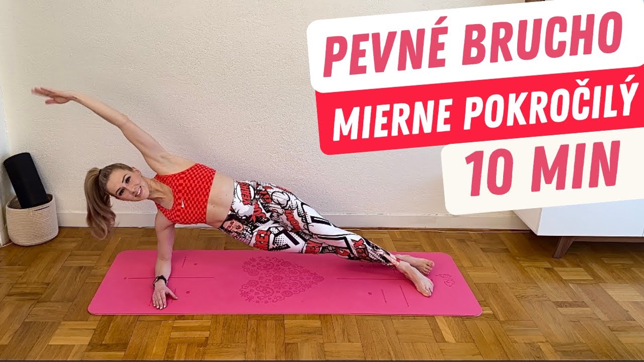 10 MIN | CVIKY NA PEVNÉ BRUCHO | Posilnenie brucha - YouTube