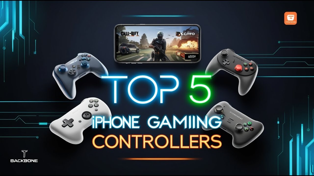 🎮 Top 5 Best Gaming Controllers for iPhone 2025 | Play Like a Pro ...