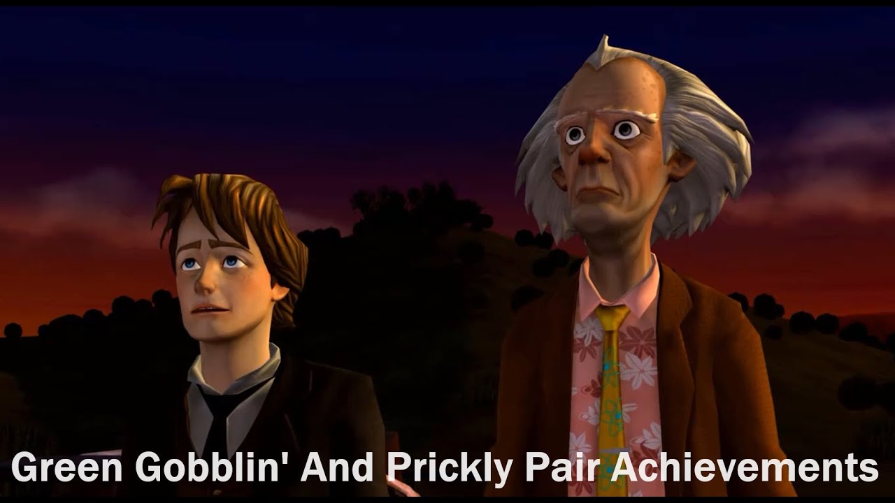 Back To The Future Green Gobblin' And Prickly Pair Achievement - YouTube