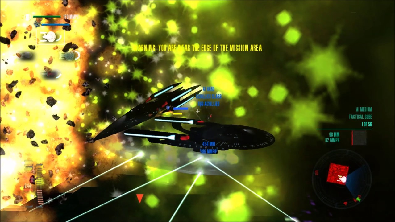Star Trek Legacy: Ultimate Universe 2.2 - Federation vs. Borg at The ...