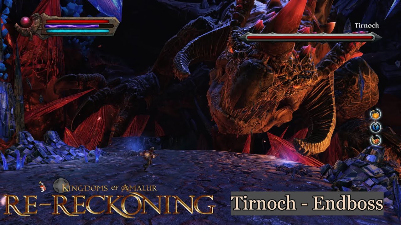 Kingdoms of Amalur: Re-Reckoning - Tirnoch - Endboss (German) - YouTube